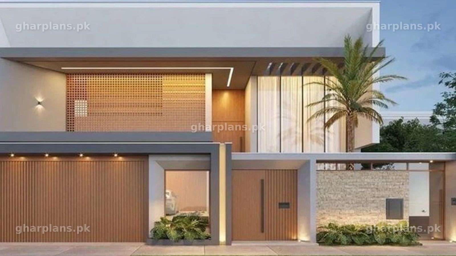 Boundary Wall Designing Ideas | Tips to make it beautiful - Ghar Plans