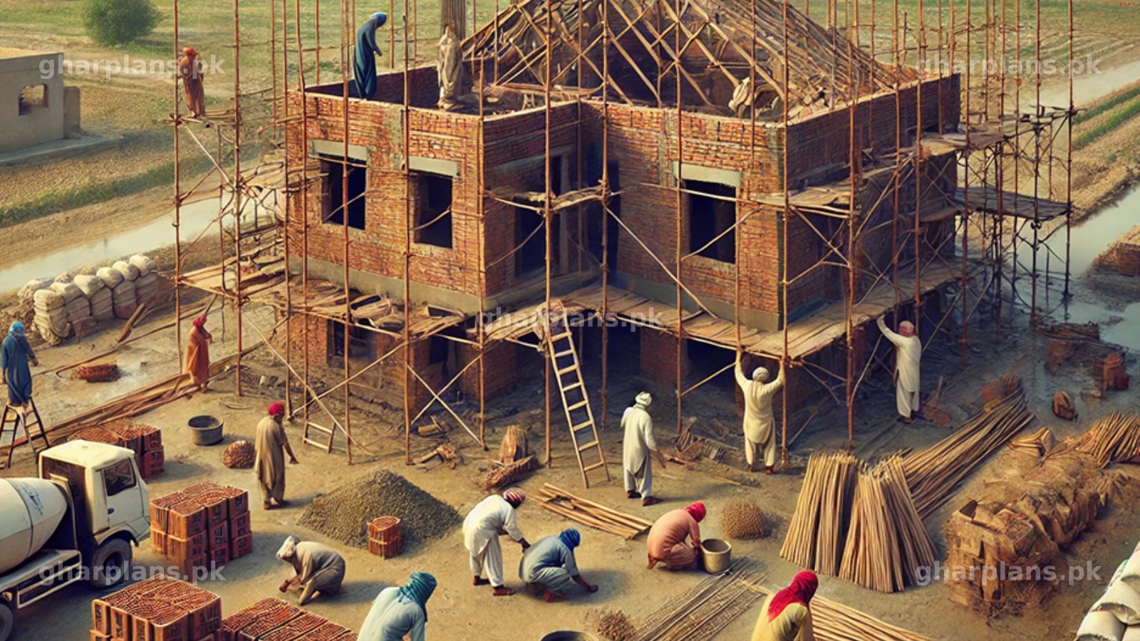 Step By Step Guide To Building A House In Pakistan Ghar Plans