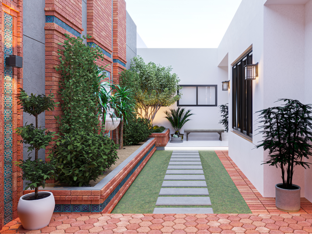 Interior designs of houses including ceilings, featured walls and media ...